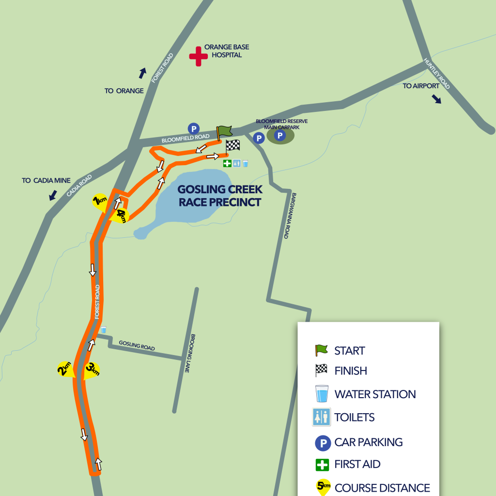 5km-map-for-guide | Orange Running Festival